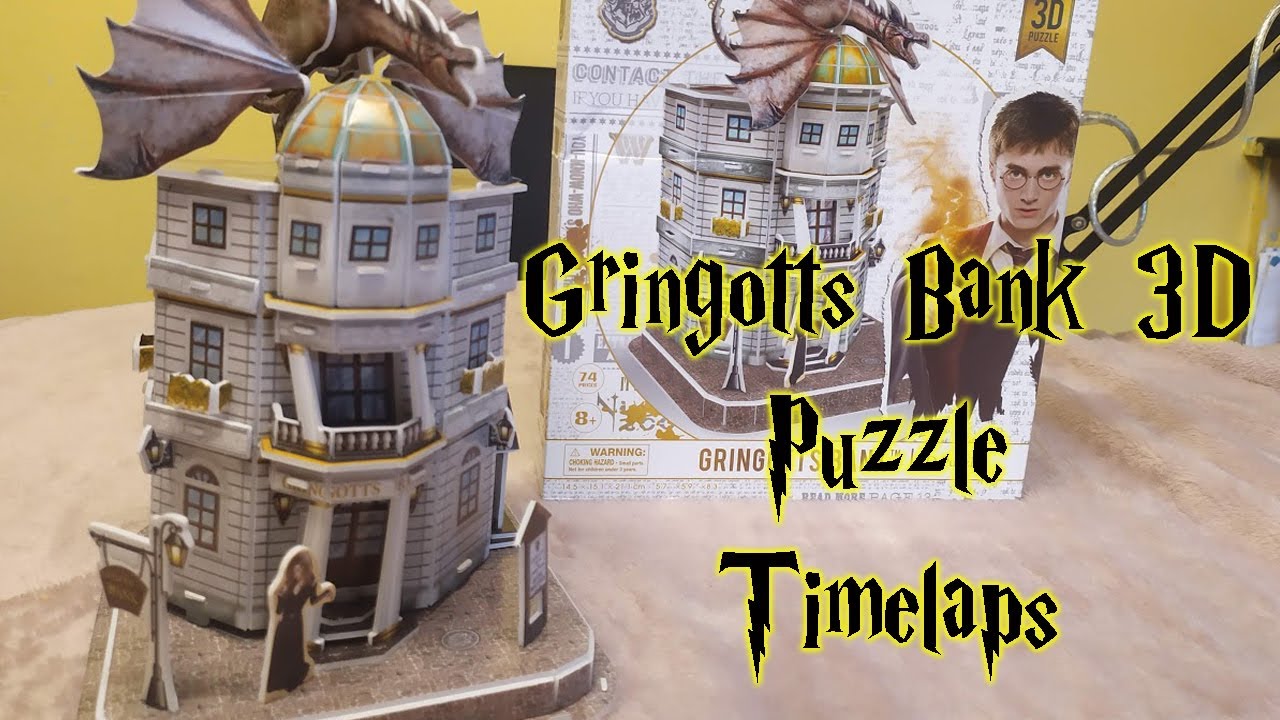 Building Gringotts Bank (Harry Potter) - Timelaps And Ft Lola - YouTube