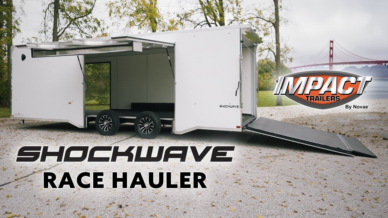 Impact Trailers | Feature Callout | Shockwave Race Hauler - YouTube