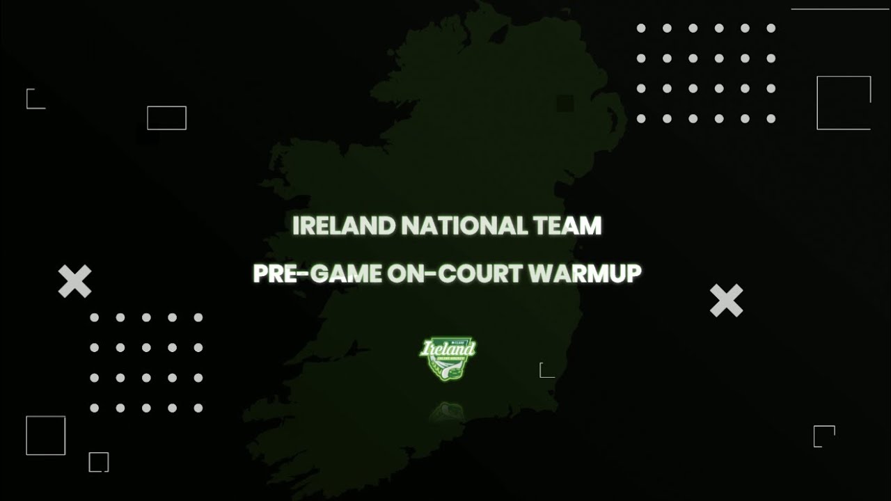 Ireland National Team - Pre-Game Warmup - 10 min version - 2023/2024 ...
