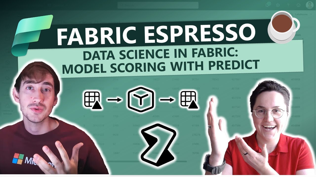 Data Science in Microsoft Fabric – Model scoring with PREDICT - YouTube