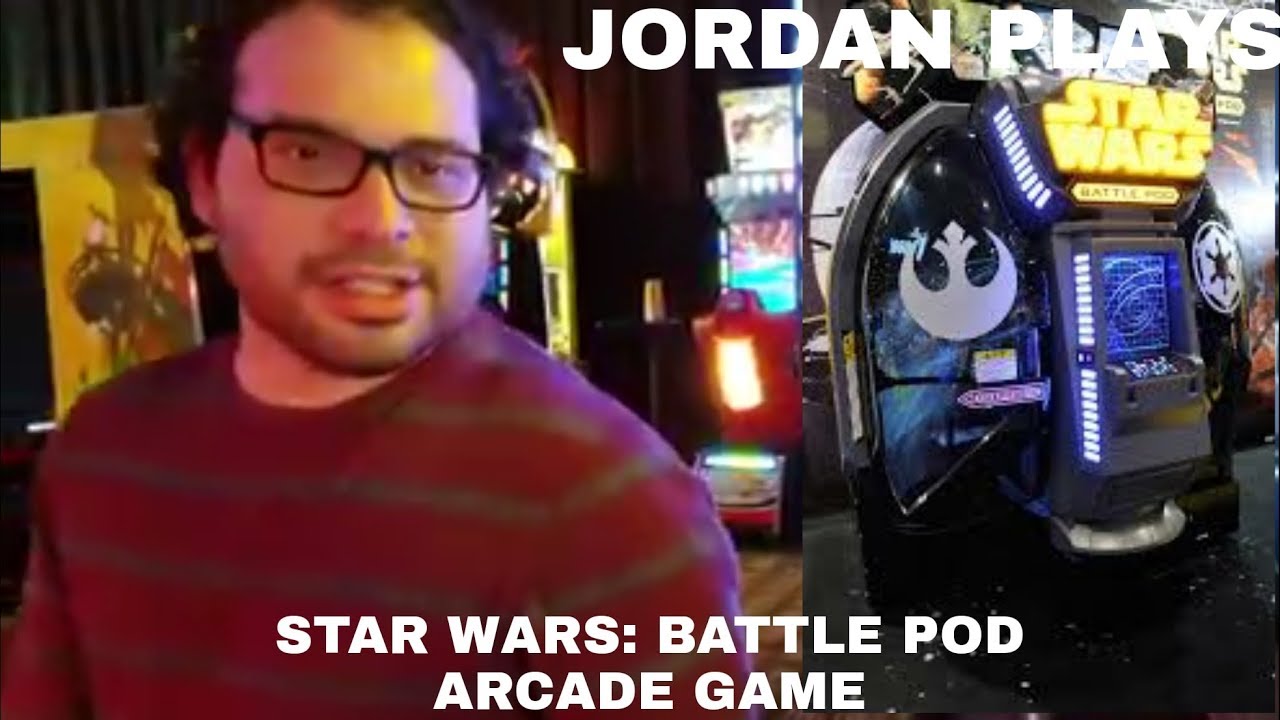 JORDAN PLAYS: Star Wars: Battle Pod Arcade Game (Arcade) - YouTube