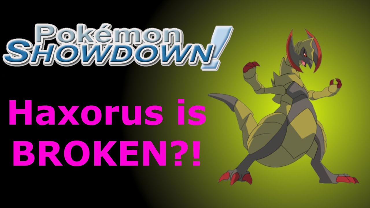 Scale Shot Haxorus Is Amazing!!! 😎 Pokemon Showdown Live OU - YouTube