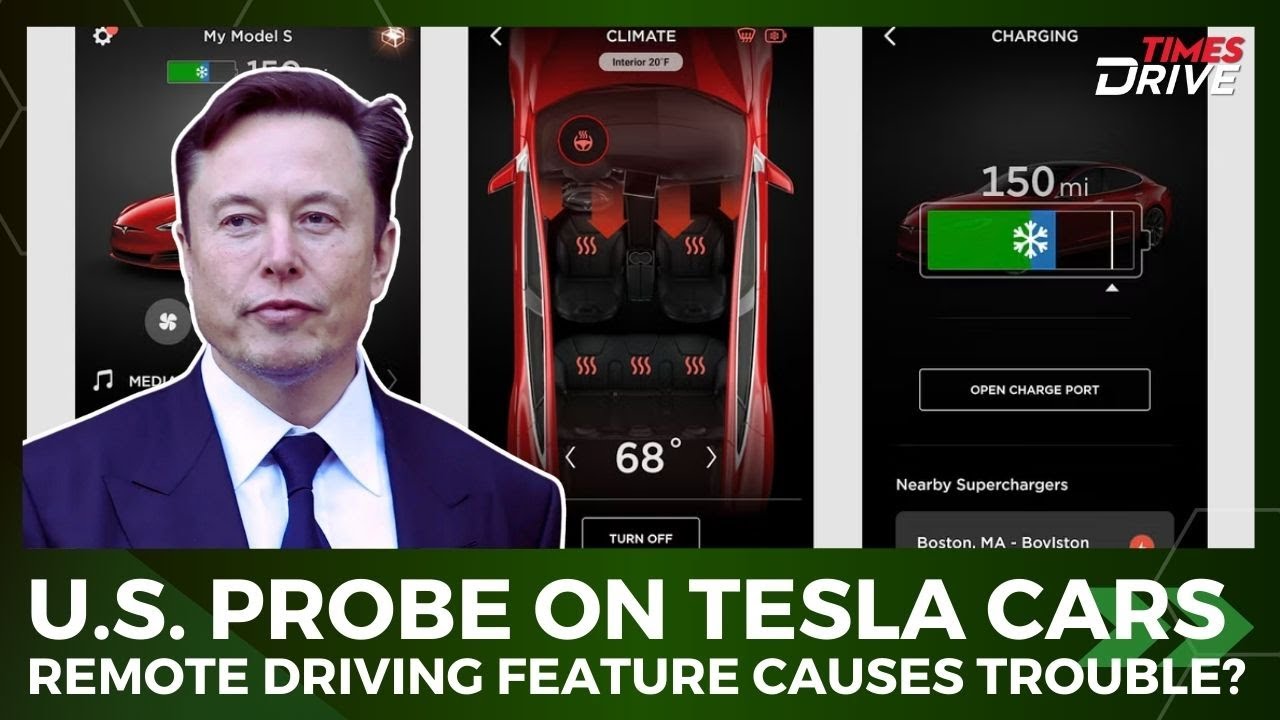 US To Probe 2.6 Million Tesla Vehicles Over Remote Driving Feature ...
