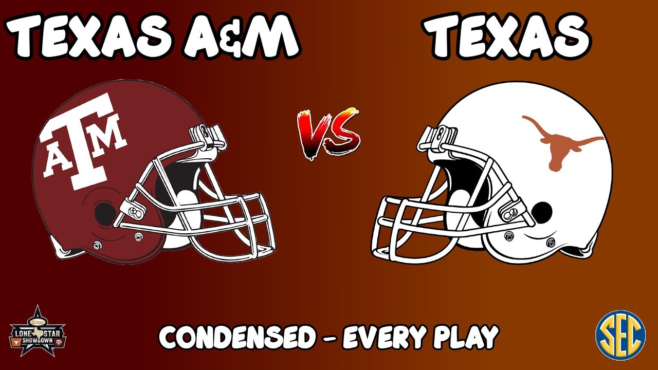 Texas vs Texas A&M Every Play || THE LONESTAR SHOWDOWN RETURNS - YouTube