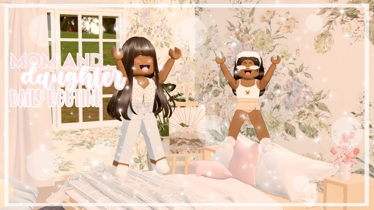 Mom And Daughter Daily Routine | Bloxburg Roleplay | iiiArxbellaiii ...