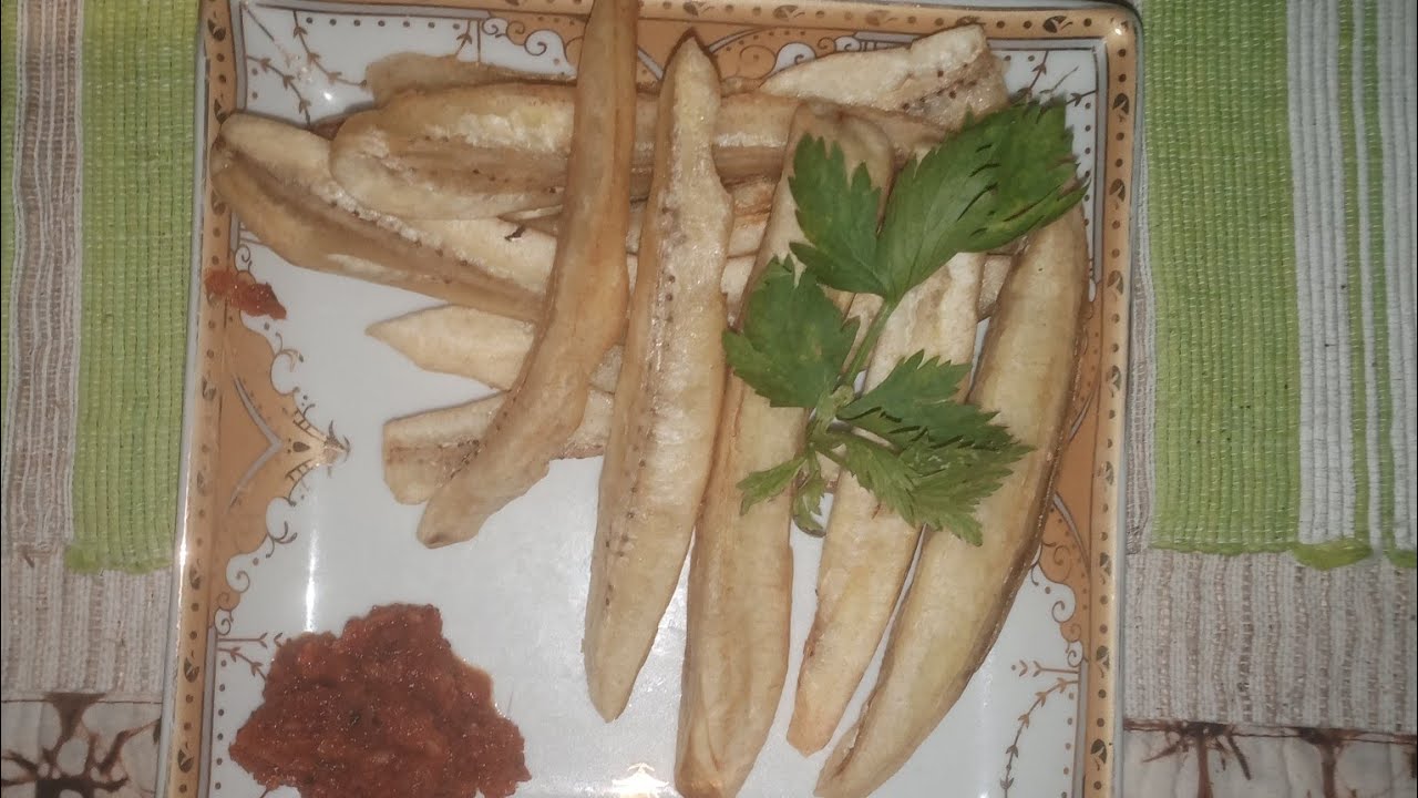 Pisang Goroho Sambal Roa - YouTube