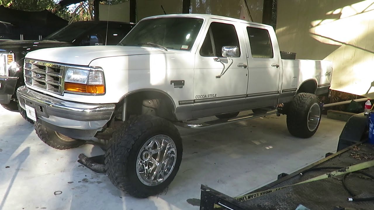 1997 F250 HYDRO BOOST BRAKE SYSTEM CONVERSION - YouTube