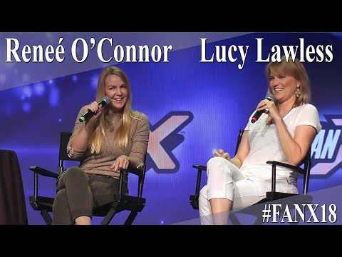 Lucy Lawless and Reneé O'Connor - Xena Panel/Q&A - FanX 2018