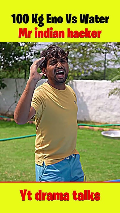 100 Kg ENO Vs 100 L Water 🌋@MRINDIANHACKER #shorts #experiment #mrindeanhacker #youtubeshorts ...