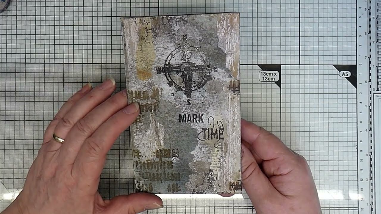 Mini book/ booklet using Seth Apter's latest release for PaperArtsy ...
