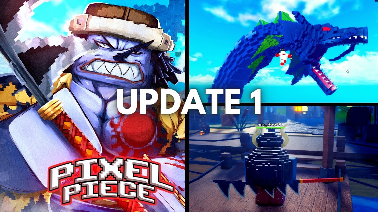 PIXEL PIECE UPDATE 1 RELEASE!!!!!!! - YouTube