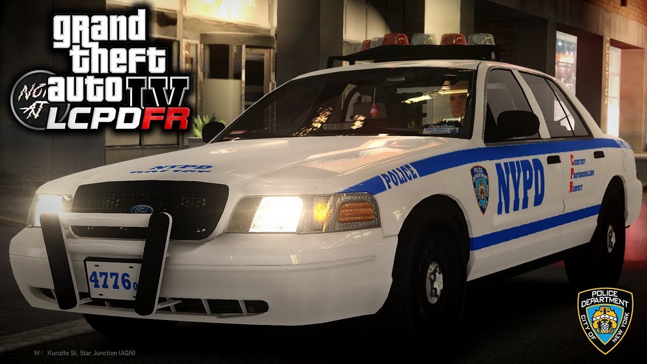 GTA 4 LCPDFR - Day 29 | NYPD Patrol: Ford Crown Victoria (CVPI) 🚔 ...