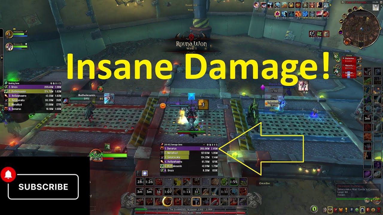 Fury Warrior Single-Button Assistant Solo Shuffle - 11.2.5 WoW PvP ...