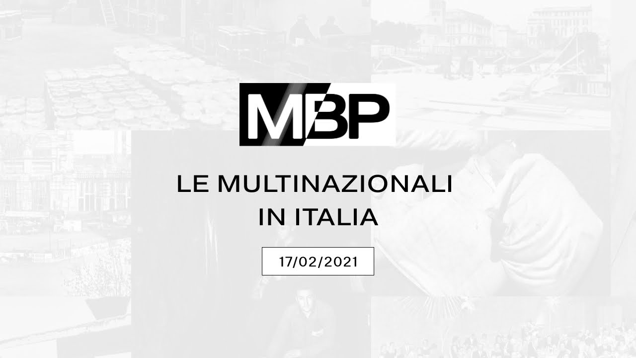 MBP - LE MULTINAZIONALI IN ITALIA - YouTube