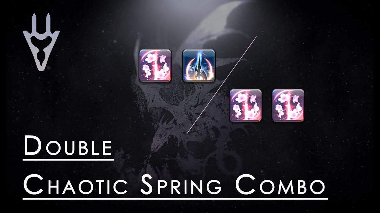 FFXIV DRG | Double Chaotic Spring Combo in Full Uptime - YouTube