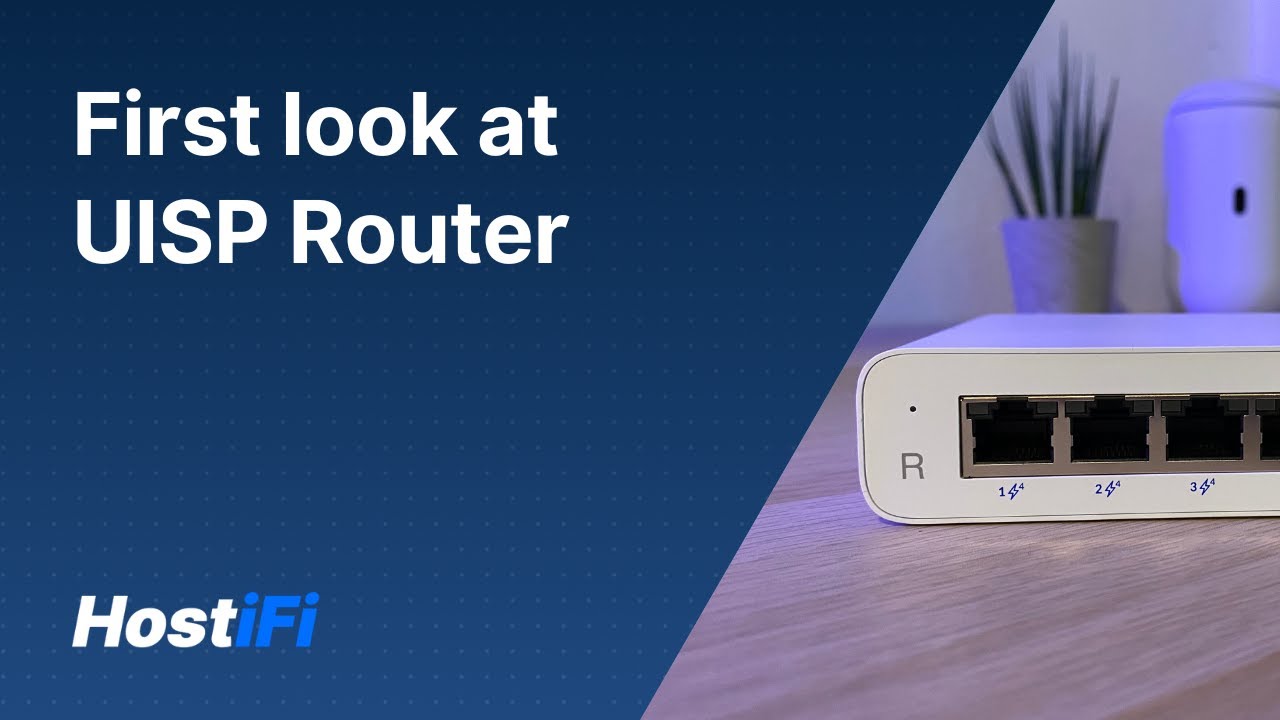 First look at the UISP Router - YouTube