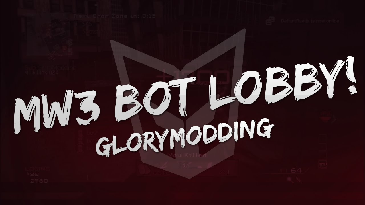 Modern Warfare 3: Modded BOT Lobby ! (READ DESCRIPTION) - YouTube
