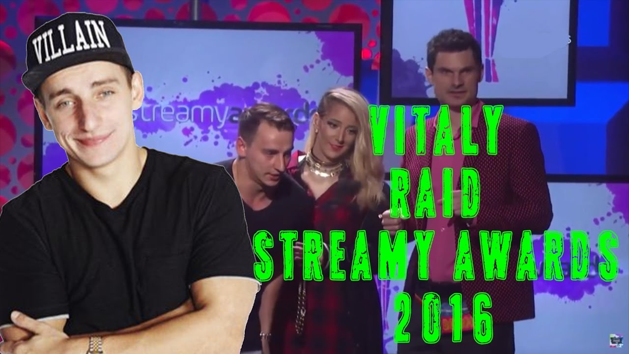 Vitaly streaked at streamy awards 2016 - YouTube
