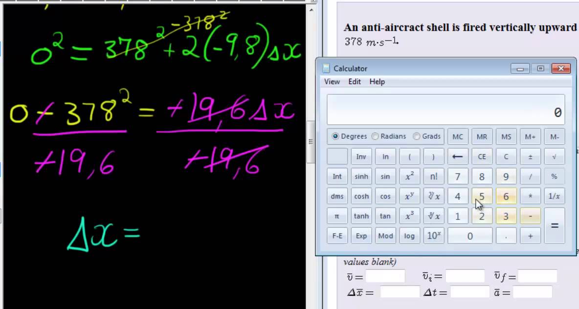 Example 2a of Vertical projections QID17942 - YouTube