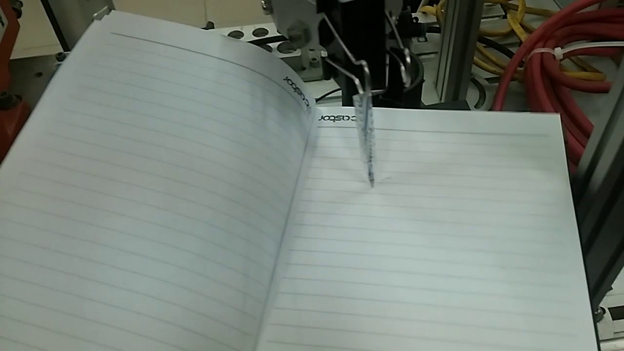 Drawing a circle with ABB Robot - YouTube