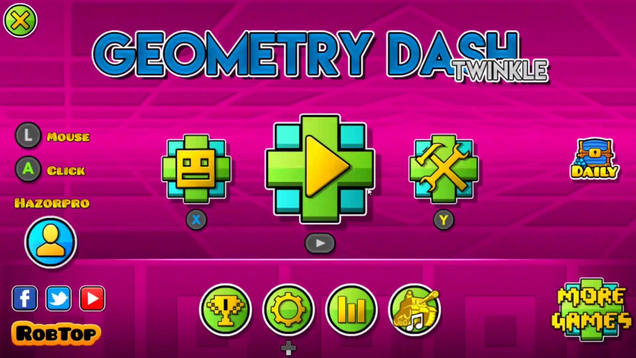 Geometry Dash 2.11 | Playing With Speed Hacks (Read Desc.) - YouTube