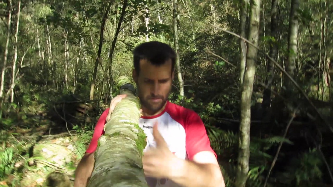 Building a log cabin without power tools: wrong location – Part 2 - YouTube