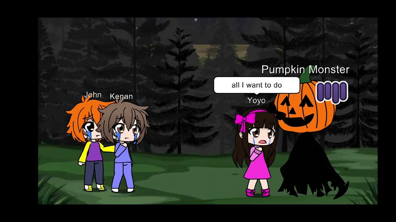The Friendly Pumpkin Monster:Gacha Plus Mini Movie 🎃 ️ - YouTube