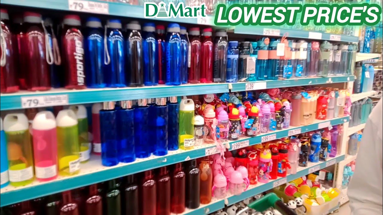 D-Mart Lunch Box's & Water Bottles in Lowest Price's - YouTube
