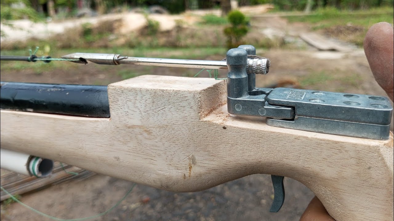 see how I turned scrap wood into an amazing hunting weapon - YouTube
