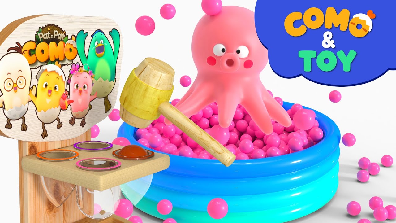 Como | Music Toy + More Episode 10min | Learn colors and words | Como ...