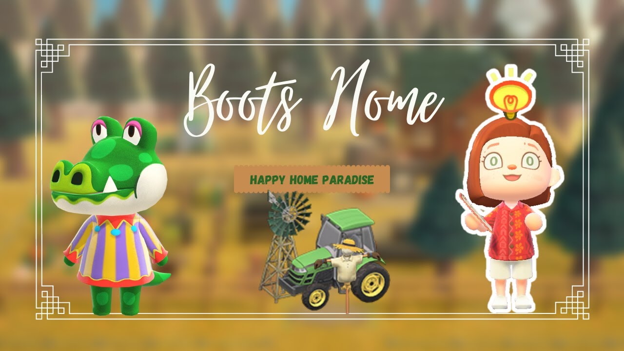 🏡 BOOTS VACATION HOME 🏡| HHP ep 17 | Animal Crossing New Horizons - YouTube