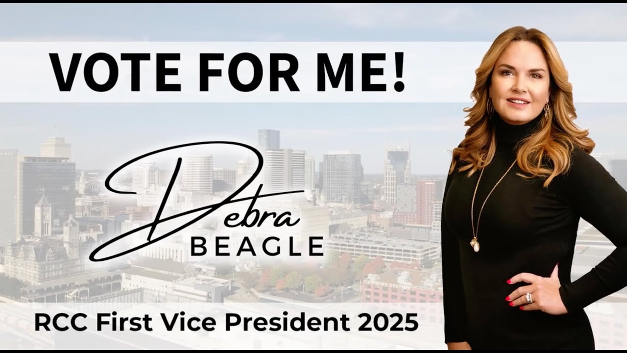 VOTE Debra Beagle Candidate for RRC/CRS First Vice President 2025 - YouTube