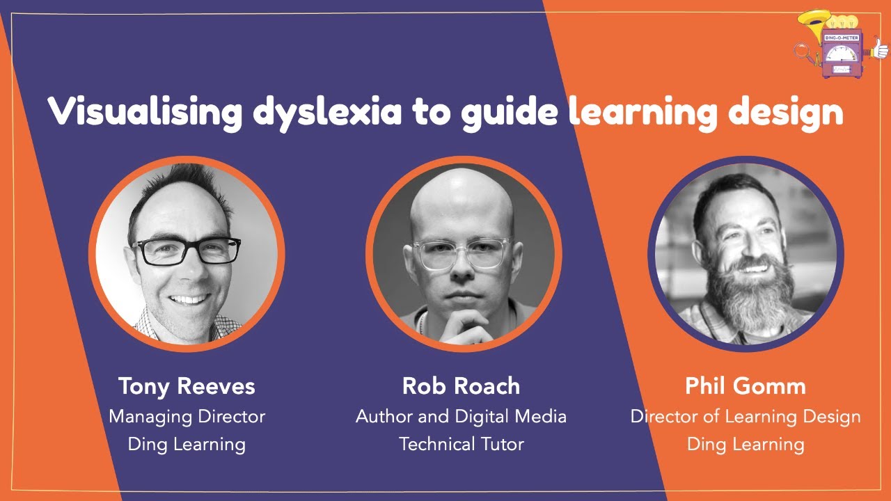 Visualising dyslexia to guide learning design - YouTube