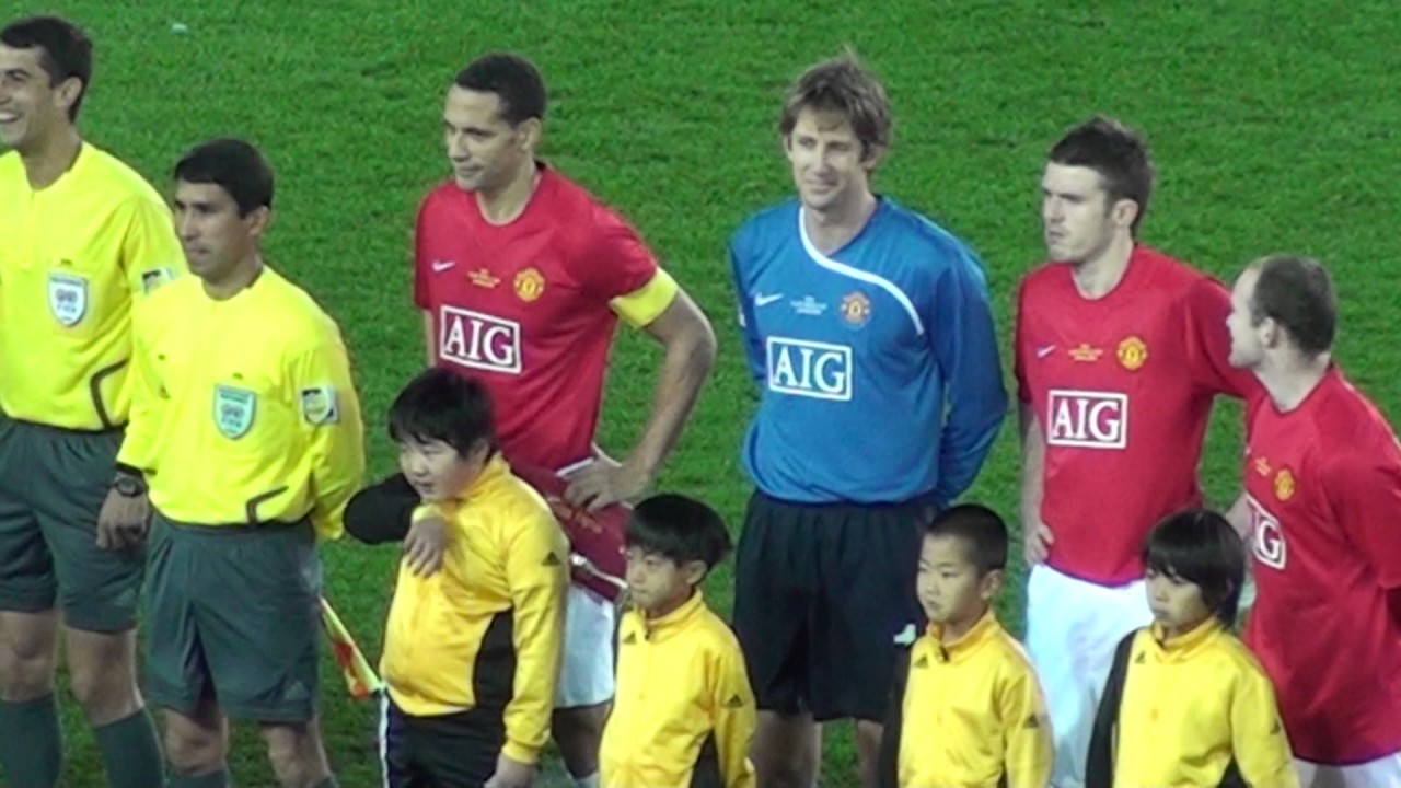 Fifa World Cup Club Japan 2008 Celebrations Manchester United - YouTube
