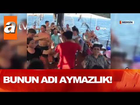 Tur teknesinde köpük partisi! - Atv Haber 9 Eylül 2020