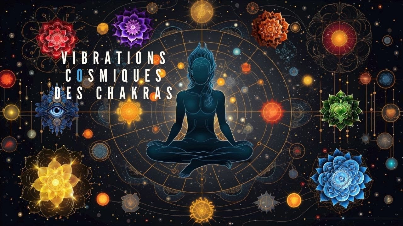 🎹 Vibrations cosmiques des chakras | En harmonie avec l'univers #chakra ...