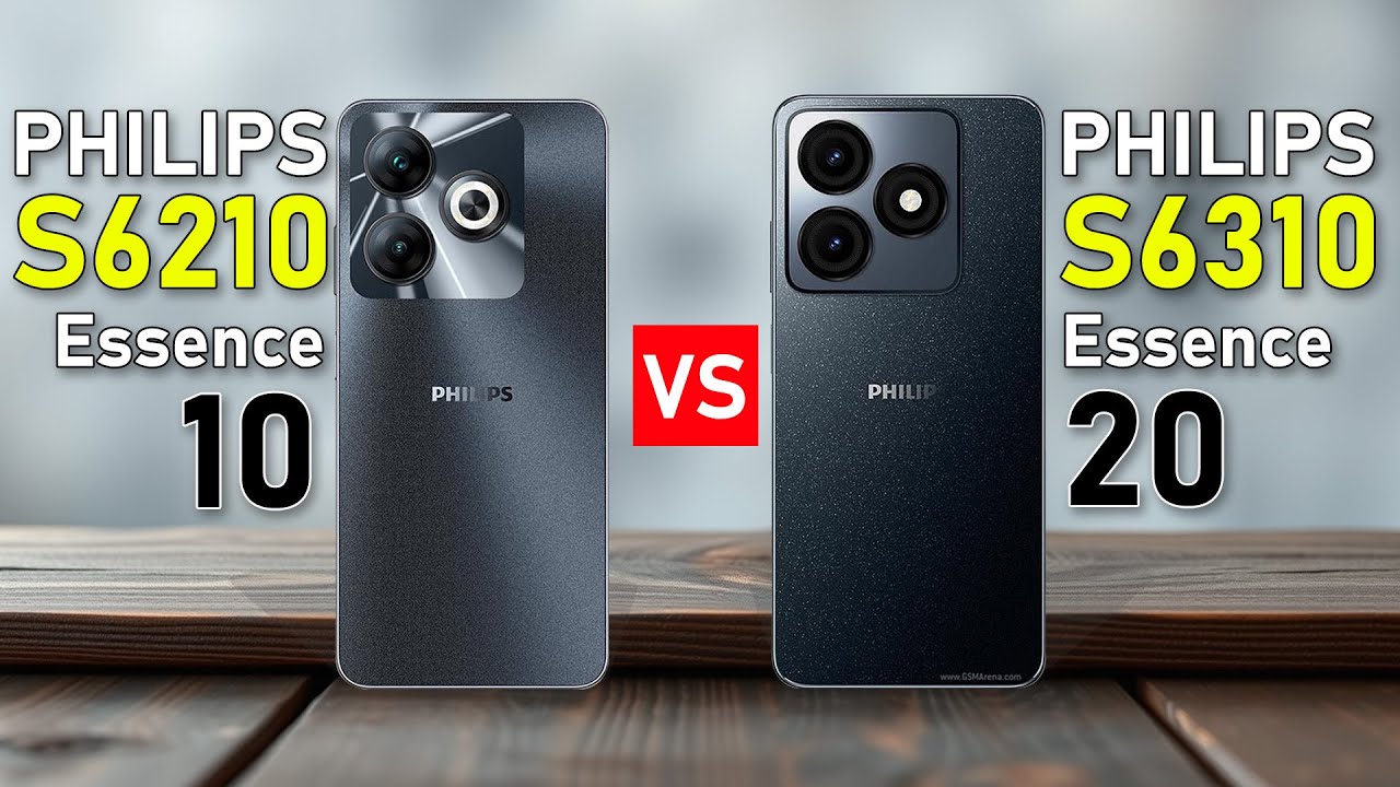 Philips S6210 Essence 10 VS Philips S6310 Essence 20 - YouTube