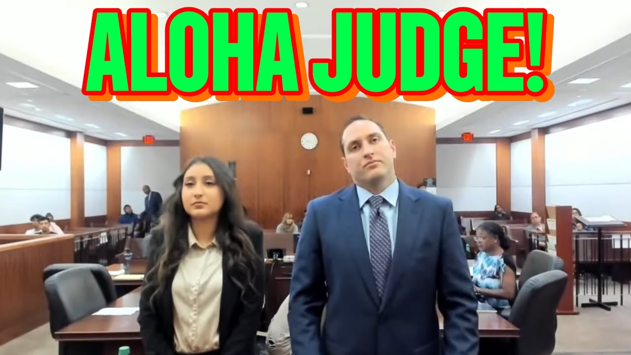 Entitled Daddy's Girl Ditches Court For MAUI! Judge Fleischer is NOT ...