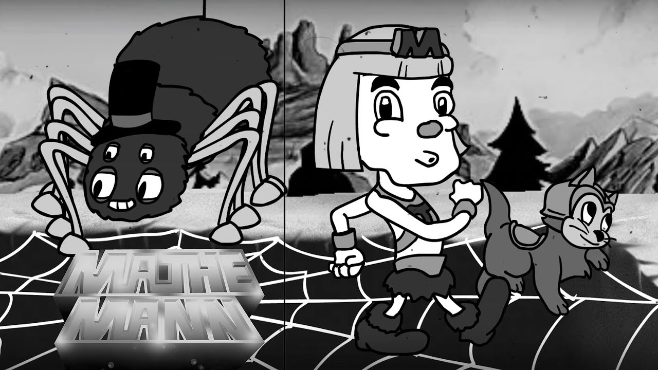 Mathemann und die Ebenenspinne (Classic Cartoon 1930) - YouTube