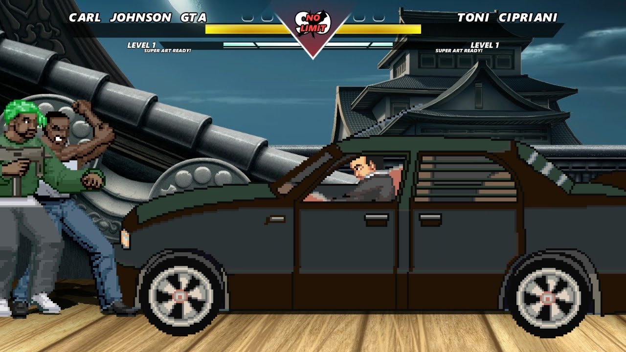 CJ GTA vs TONI CIPRIANI GTA - Highest Level Insane Fight‼️ - YouTube