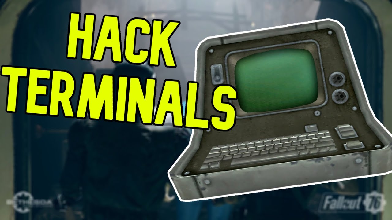 How To Hack Terminals - Fallout 76 - YouTube