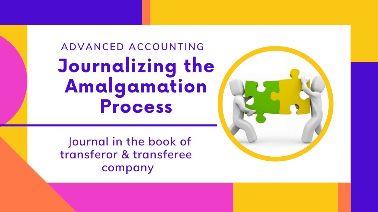 Journalizing the Amalgamation Process || Advanced Accounting 2 || Md ...