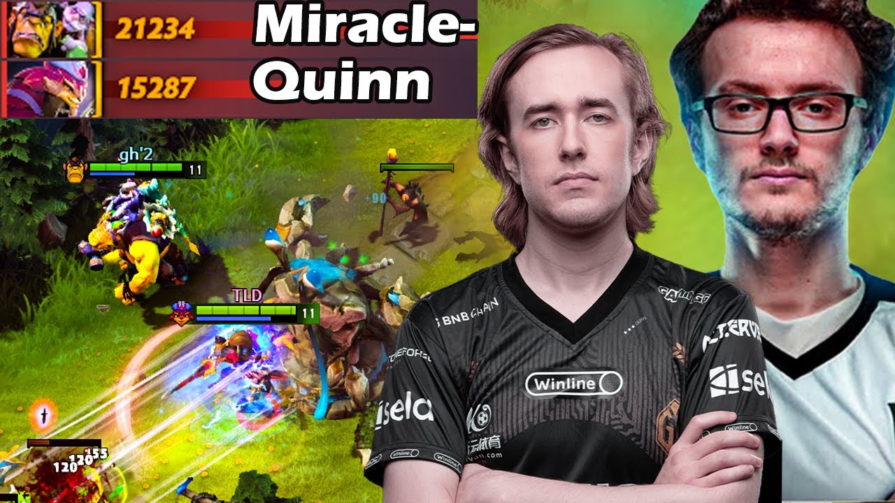 Miracle- & Quinn: Unstoppable Synergy! Crushing the Enemy Team Hard : FULL GAME 🔥 - YouTube