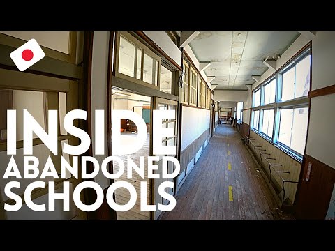Walking Through Abandoned Japanese Schools 🇯🇵