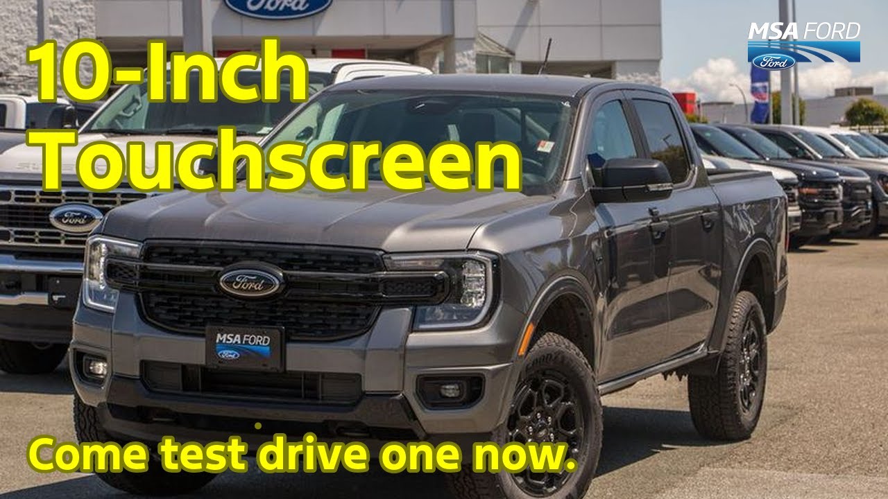 New 2025 Ford Ranger XLT 4x4 | Carbonized Grey Black Appearance Pkg ...