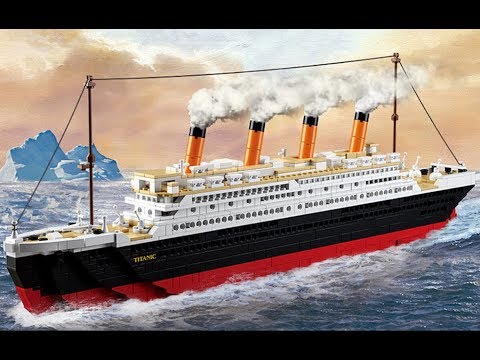 How Titanic is done using Lego. Как сделать Титаник из конструктора ...