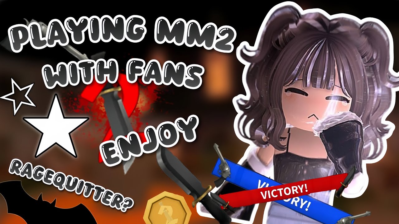 Playing mm2 with fans💕||hope you like my vids 💕 - YouTube