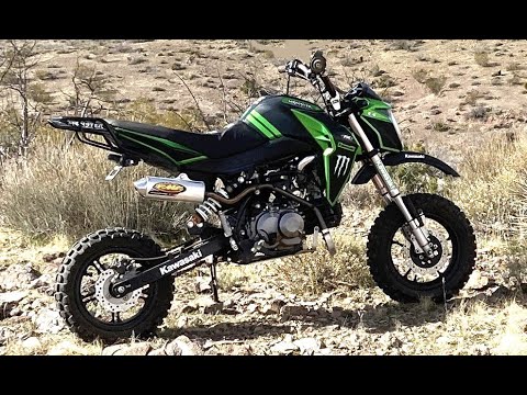 Z125 Pro / KLX110 Exhaust mod' - YouTube