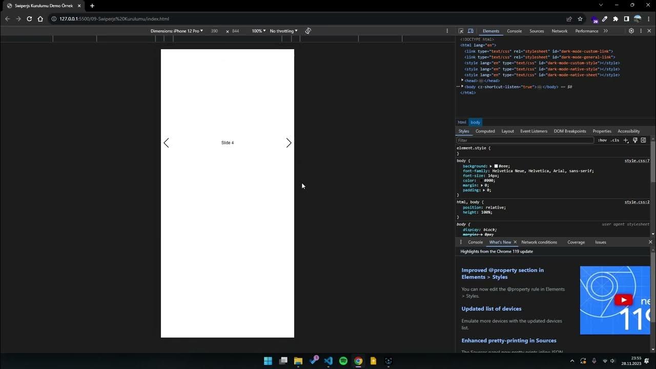 JavaScript Projeleri- Swiper JS Autoplay Ve Responsive Breakpoint ...