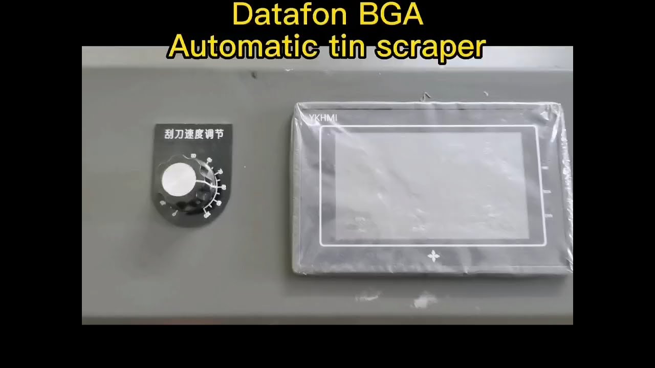 Best Quality Datafon BGA Automatic tin scraper Factory - YouTube